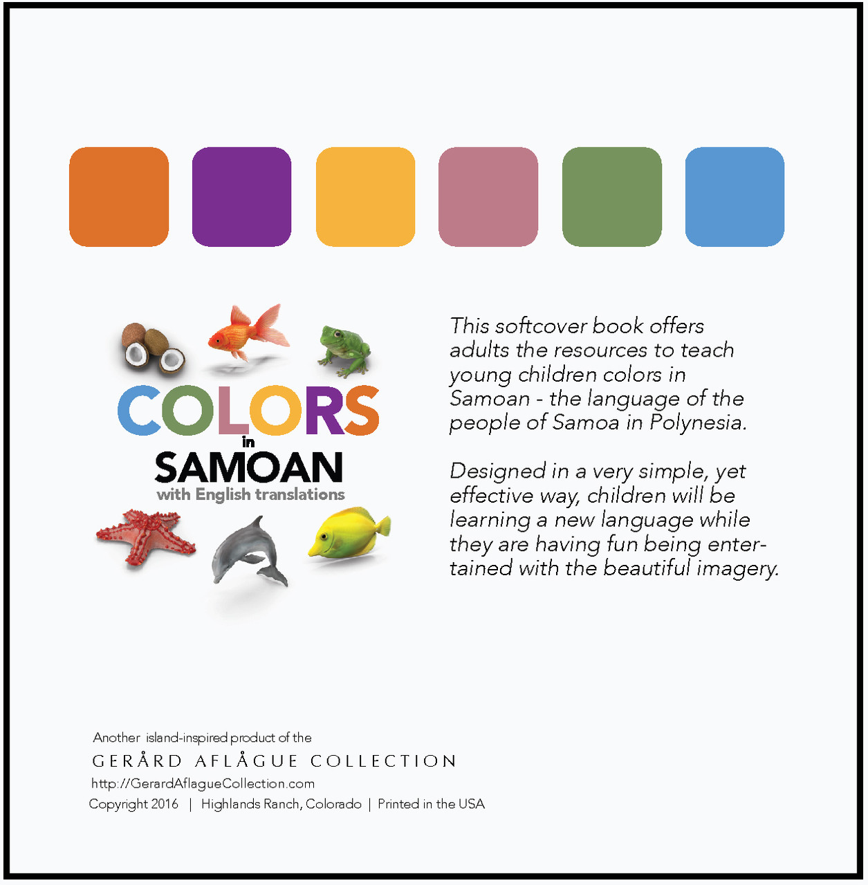 samoan coloring book