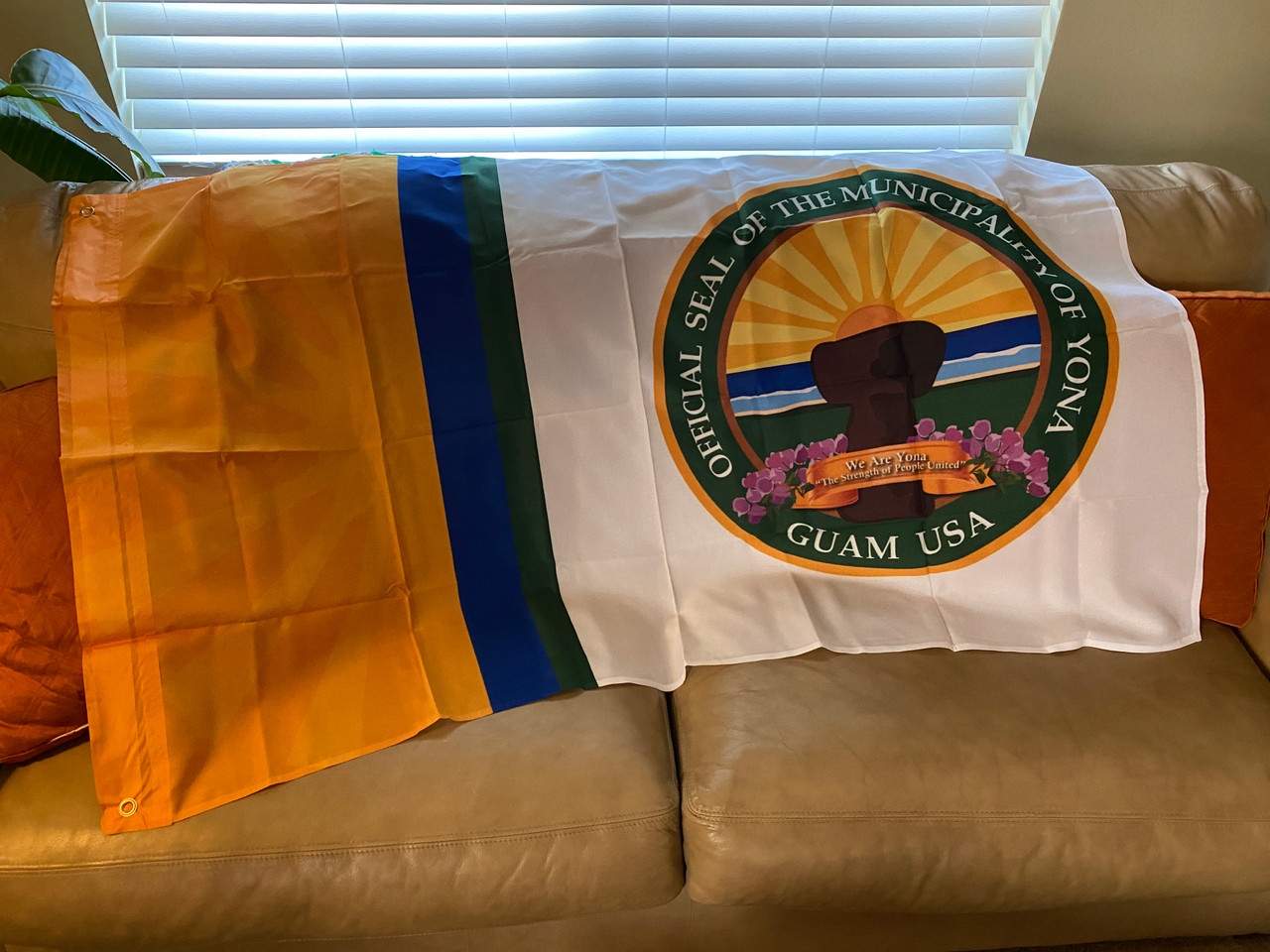 Yona, Guam Village - 3x5 flag