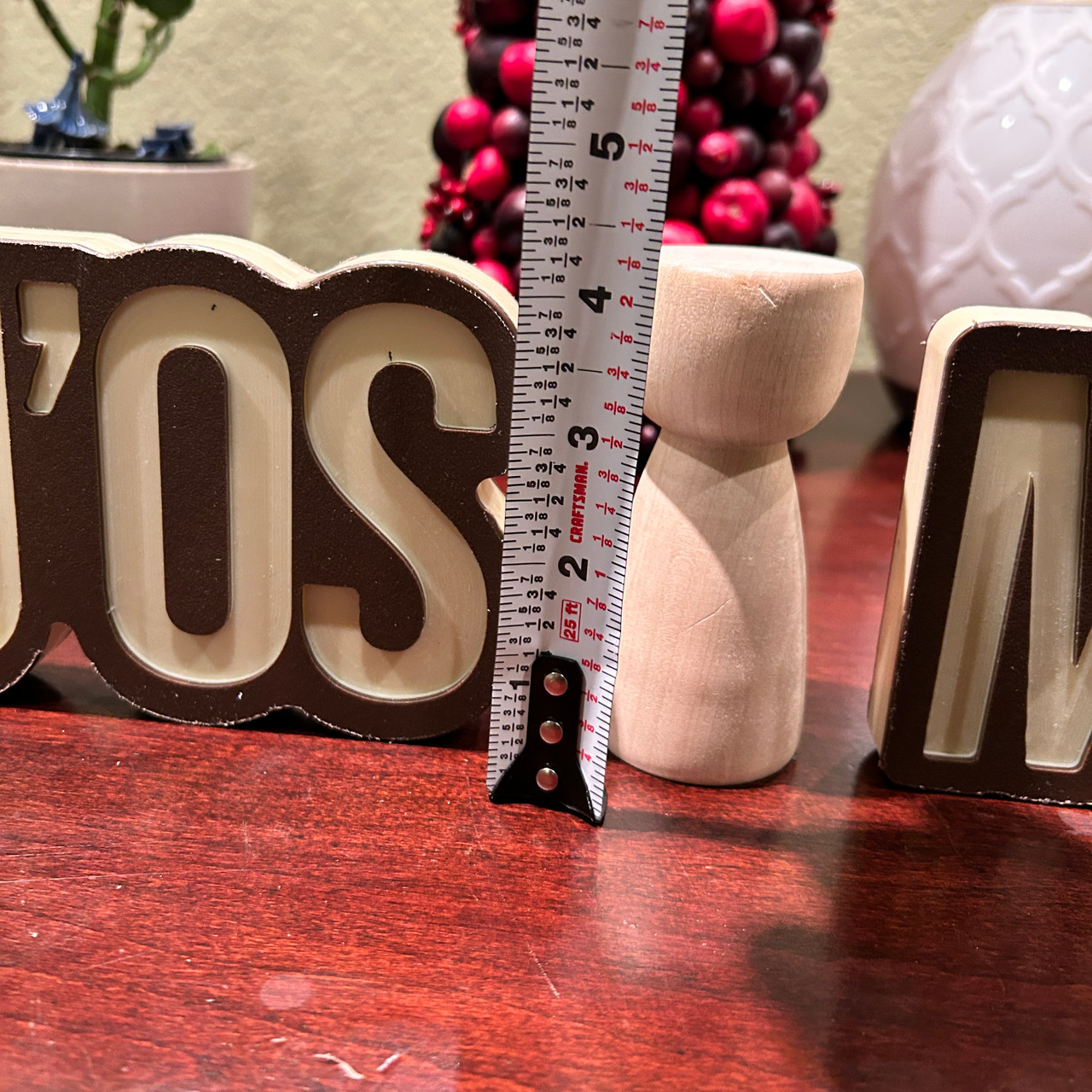 Si Yu'os Ma'ase (Thank you) Home/Office/Store Sign - 34" Wide