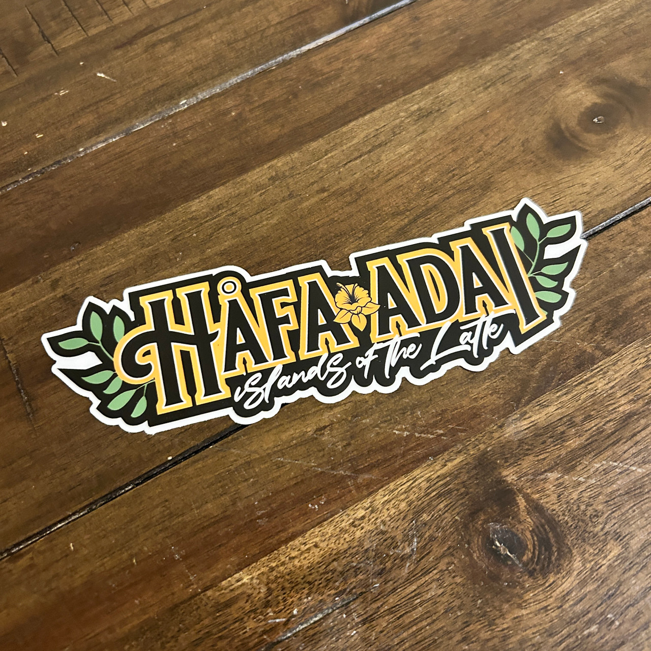 7 inch Hafa Adai All-Weather Dope Decal