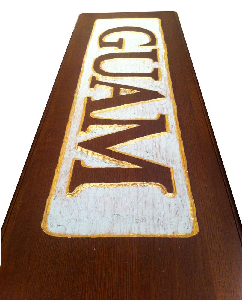 Guam Gifts | Guam Products - Wood Relief Carving - Guam | Gerard ...