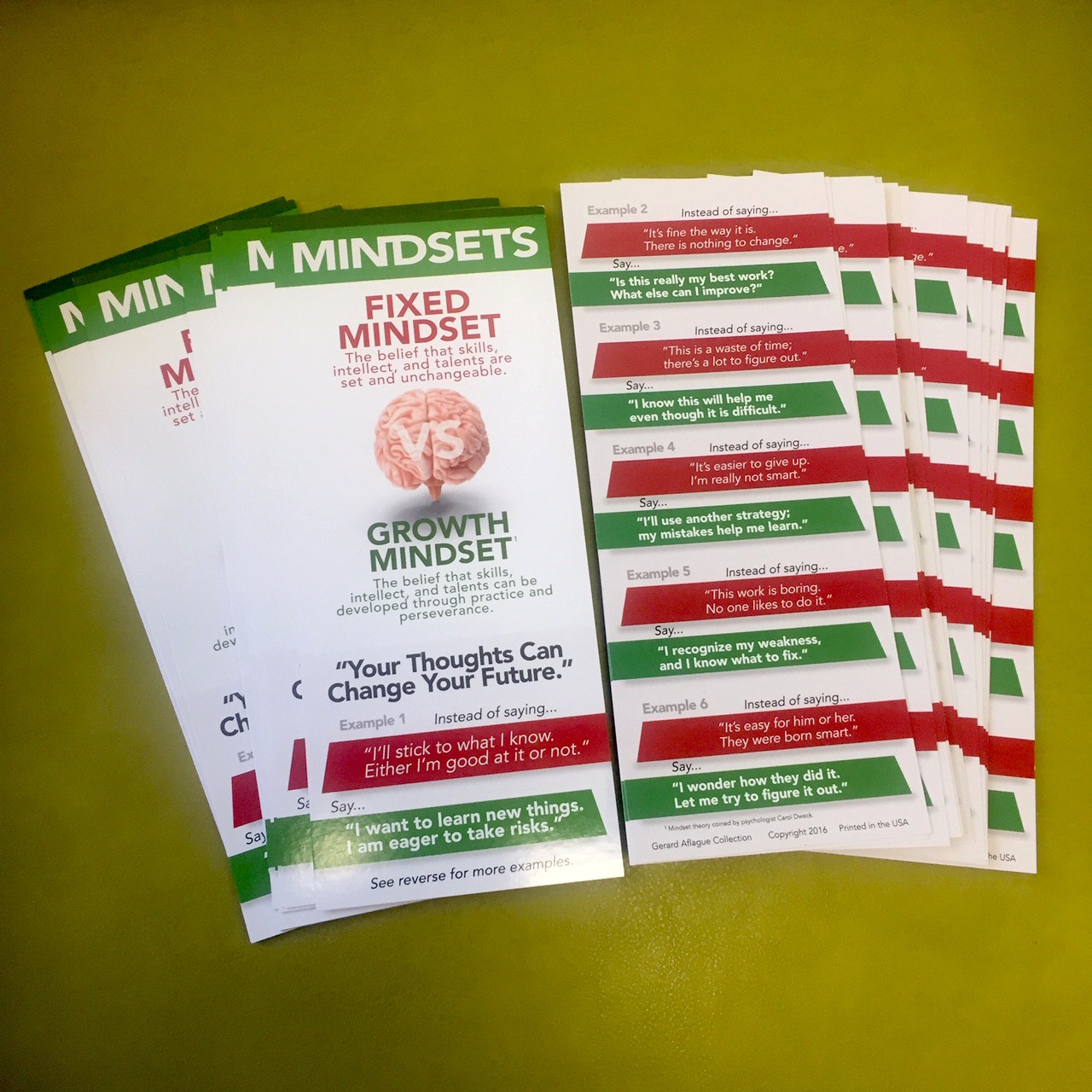 Spanish Growth Mindset Classroom Poster