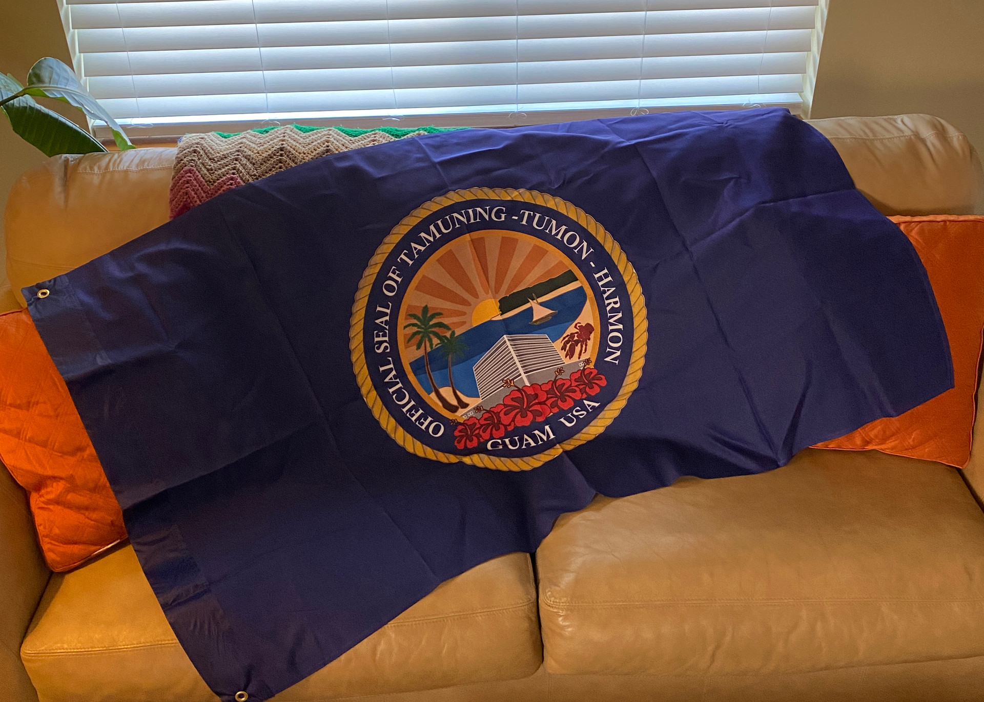 Tamuning Village Flag, Guam - 3x5