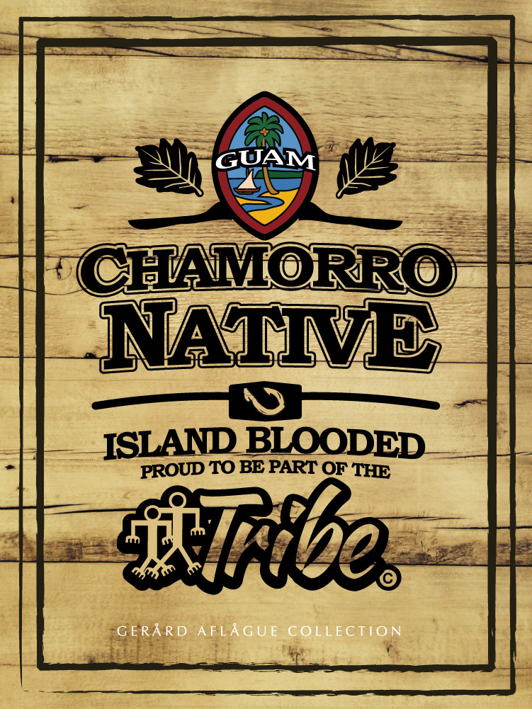 Chamorro Native Guam Seal Island Blood Tribe Poster | Gerard Aflague ...