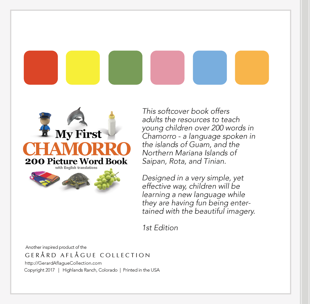My First Chamorro 200 Picture Word Book