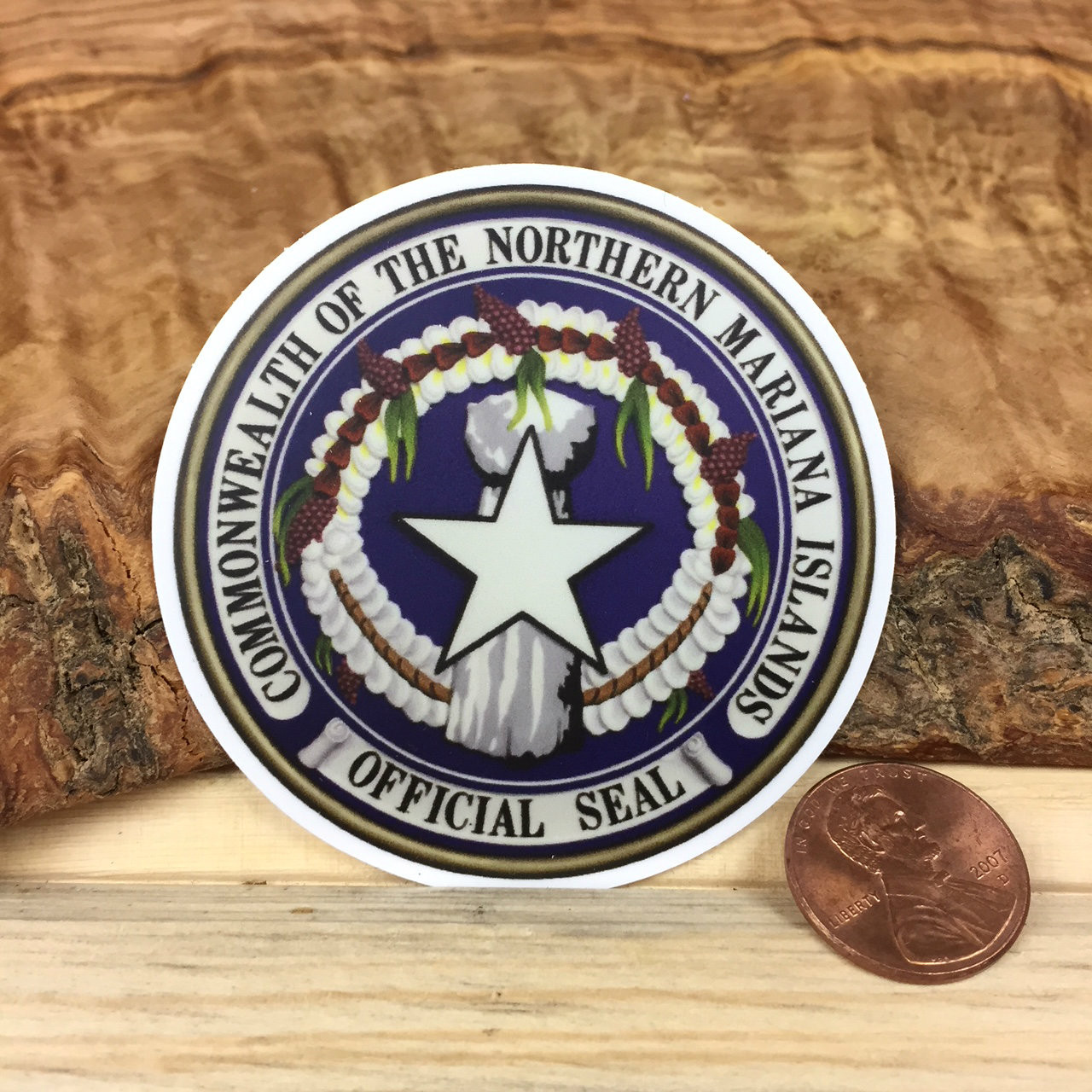 CNMI Northern Marianas Colored Dope Decal
