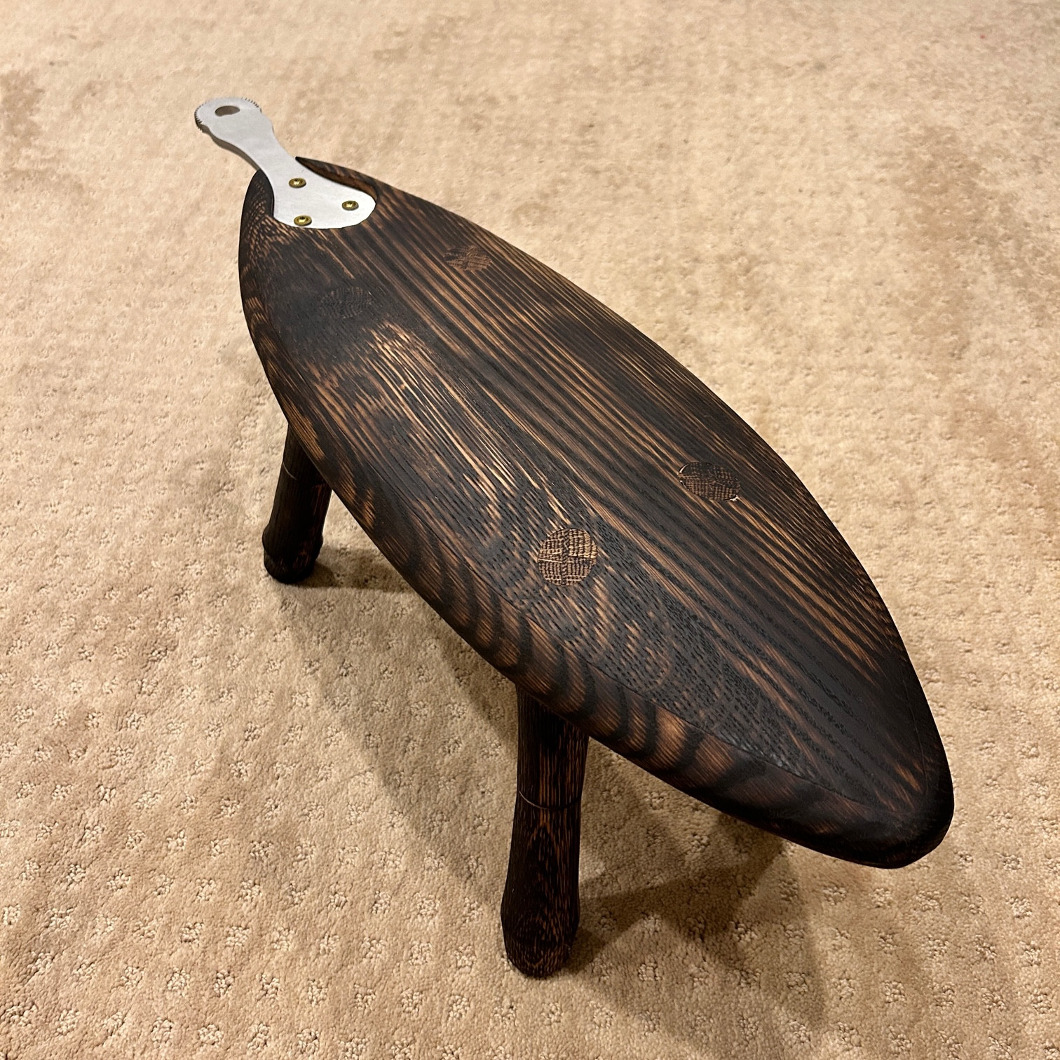 Limited: Handcrafted Chamorro Slingstone Coconut Grater (Guam and CNMI)