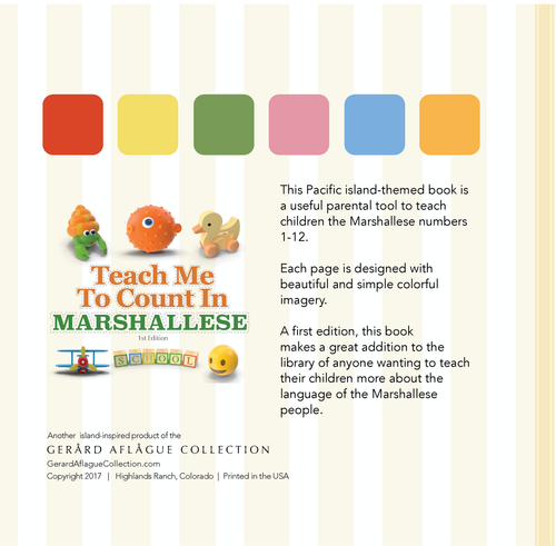 Teach Me to Count in Marshallese: A Colorful Children's Book