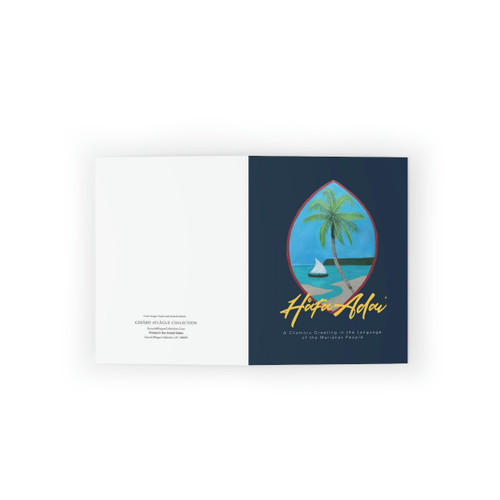 Sketched Guam Seal Greeting cards (8, 16, and 24 pcs)