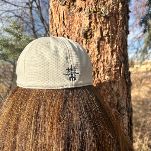 Maroon Modern Guam Seal FlexFit Hat