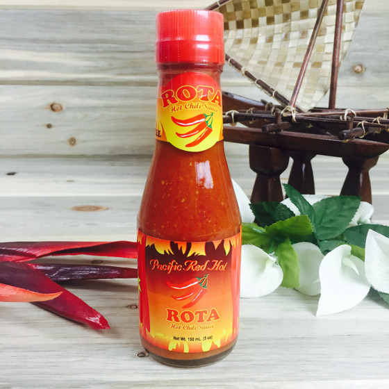 Rota Hot Chili Sauce - Pacific Red Hot - 5 oz