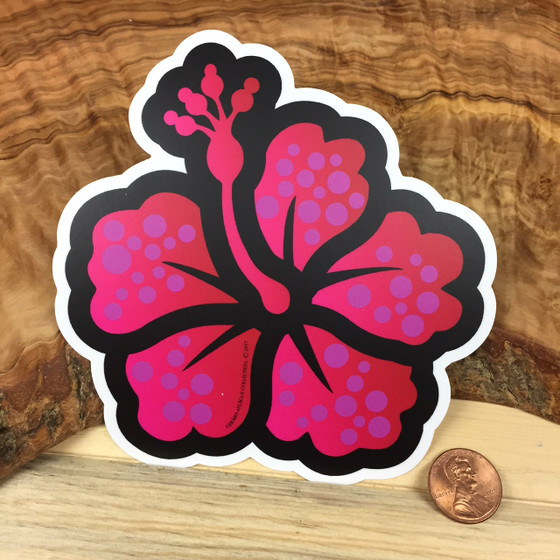 Hibiscus (Guam, CNMI, Samao, Tonga, Hawaii, Puerto Rico) Colored Dope ...