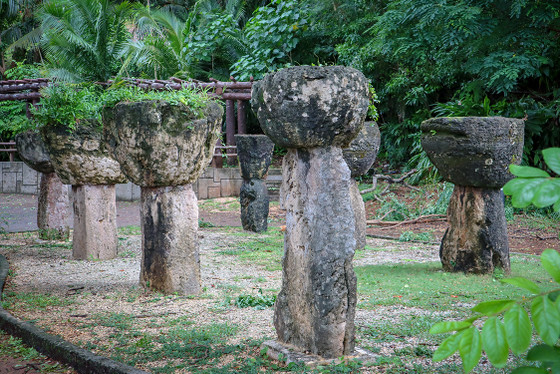 Latte Stone Park, Guam Photograph - 24x36