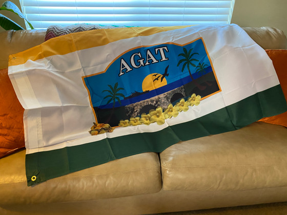 Flag of the Municipality of Agat (Hagat)