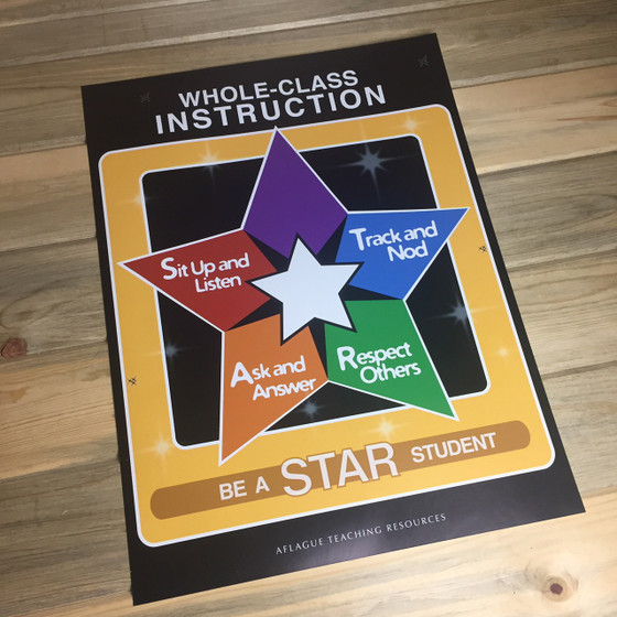 Whole Class Instruction - STAR Student Poster