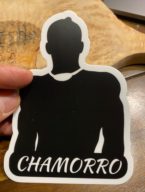 5" Chamorro Chief Quipuha Dope Decal