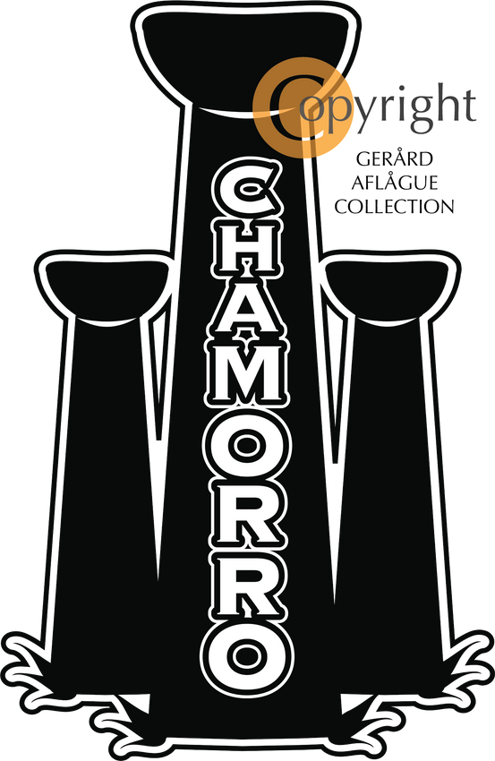 Chamorro in Latte Stones Dope Decal Sticker (Guam, Rota, Tinian, and ...