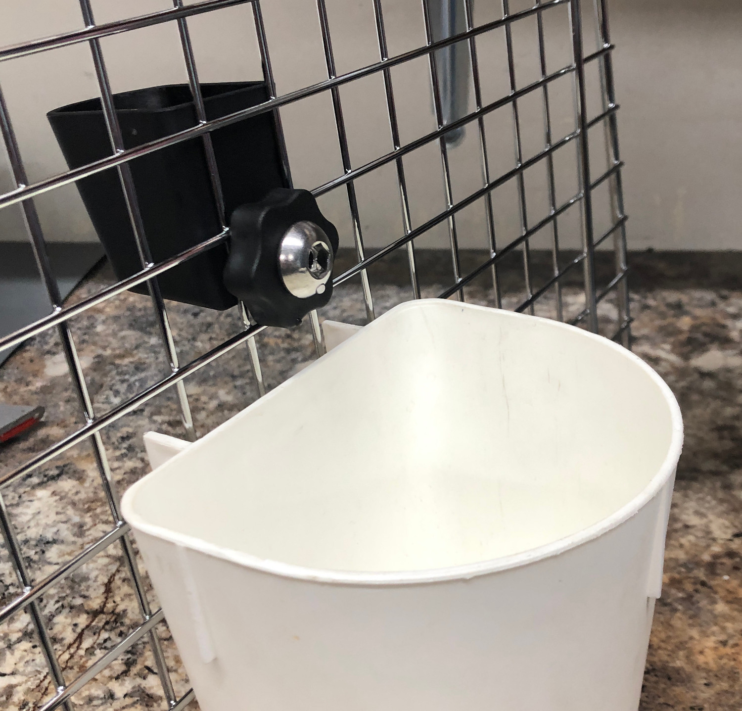 Dog Crate Water Dispenser Water Bowl Filling Funnel for door