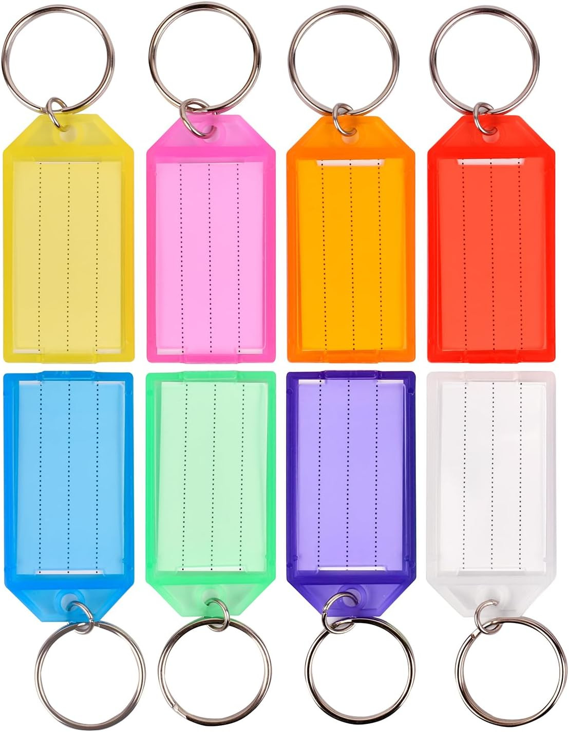 Clear Waterproof Temporary colorful Pet ID Tags FILLABLE