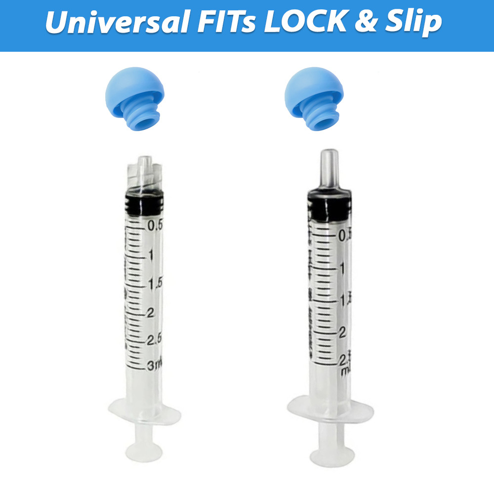 Syringe Caps for slip and lock luer tips syringes Bulk 1000