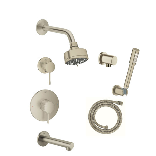 Grohe Essence Shower System - Brushed Nickel