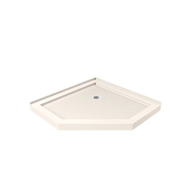 36" x 36" Neo-Angle Shower Base | Corner Drain