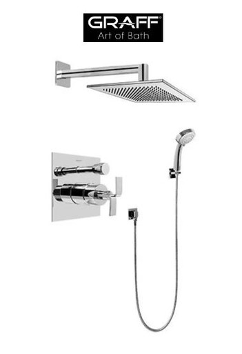 Graff Immersion Pressure Balanced Shower | Metal Lever