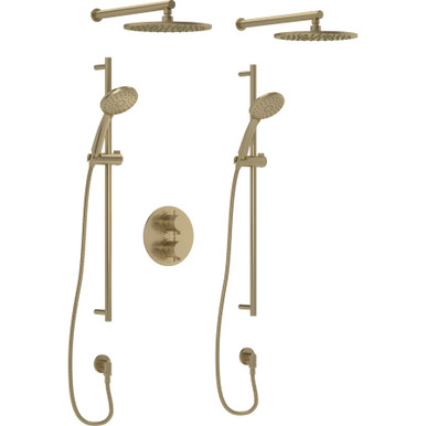 Rohl Eclissi Pressure Balanced Shower System with Hand Shower, Slide ...