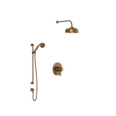 Rohl Eclissi Pressure Balanced Shower System with Hand Shower, Slide ...