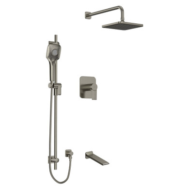 Rohl Eclissi Pressure Balanced Shower System with Hand Shower, Slide ...