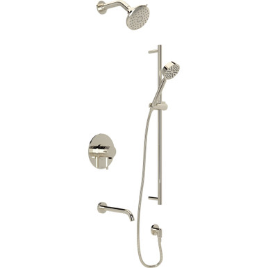 Rohl Eclissi Pressure Balanced Shower System with Hand Shower, Slide ...