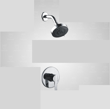 Royal Deca 1-way Shower 4" Shower Head &Trim and Valve Included ...