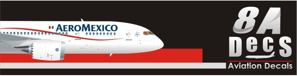 8A Decs Aviation Decals