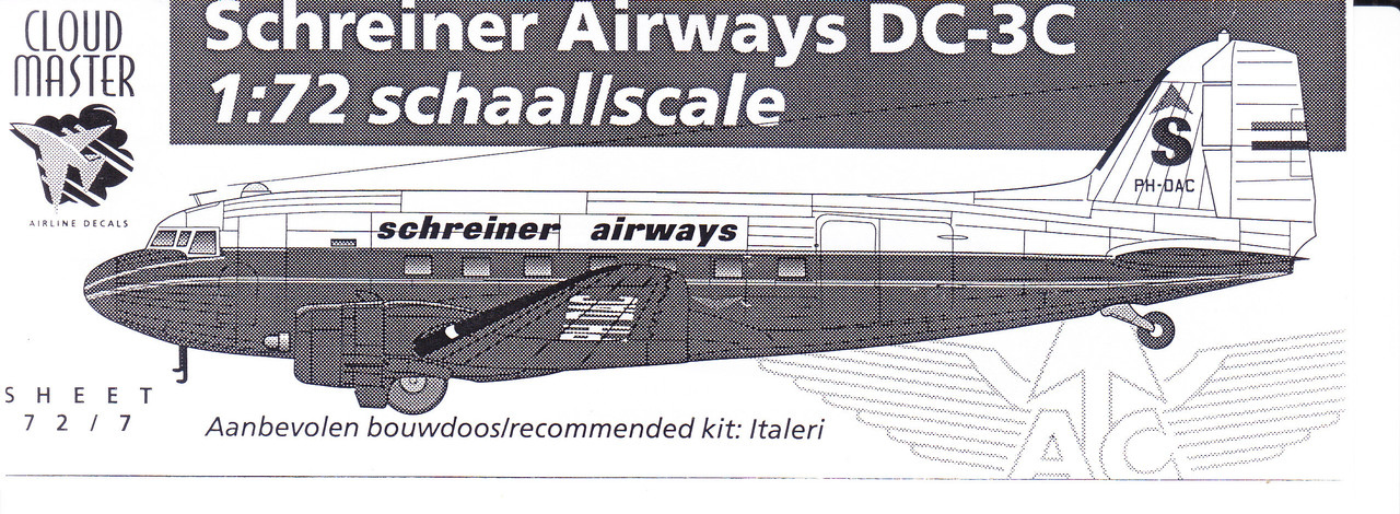 Decals By Aircraft - MCDONNELL-DOUGLAS - DC-3 - Page 2 - JoyDecals.com