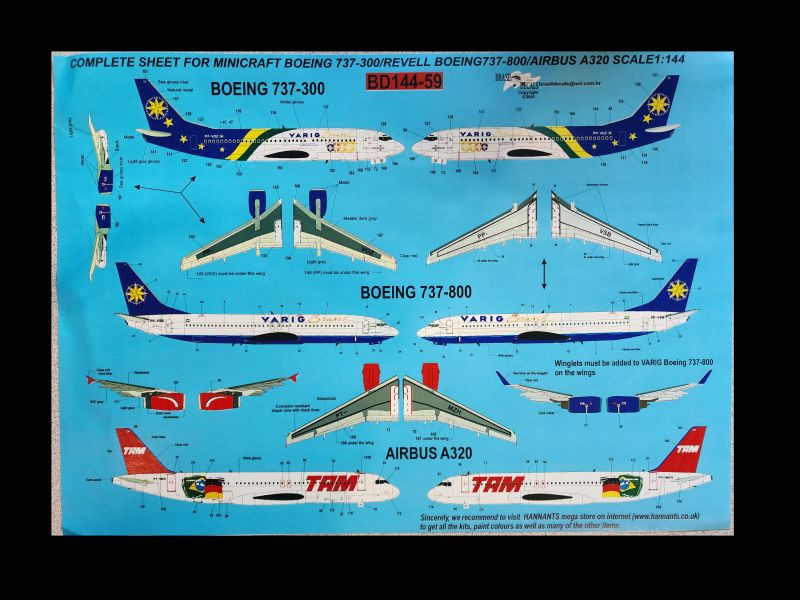Decals By Aircraft - BOEING - 737 - Page 1 - JoyDecals.com