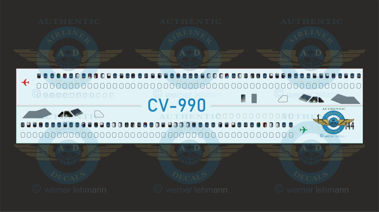 Decals By Aircraft - CONVAIR - Page 1 - JoyDecals.com