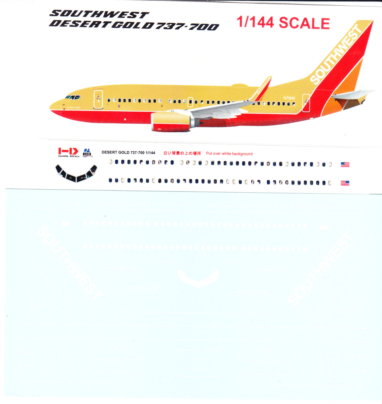 Decals By Aircraft - BOEING - 737 - Page 1 - JoyDecals.com