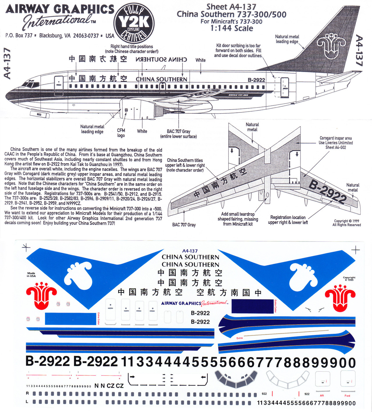 Decals By Aircraft - BOEING - 737 - Page 1 - JoyDecals.com