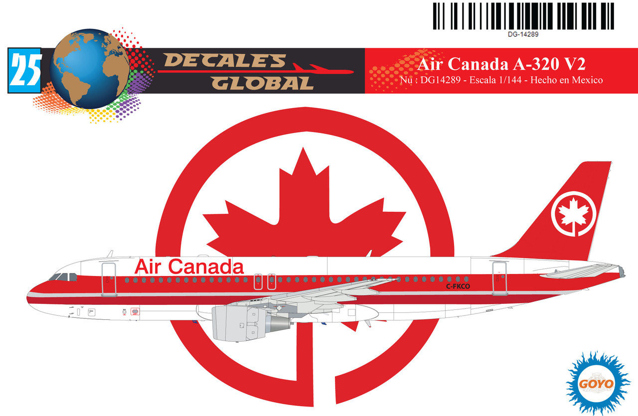 Decals By Aircraft - AIRBUS - A-320 - Page 1 - JoyDecals.com