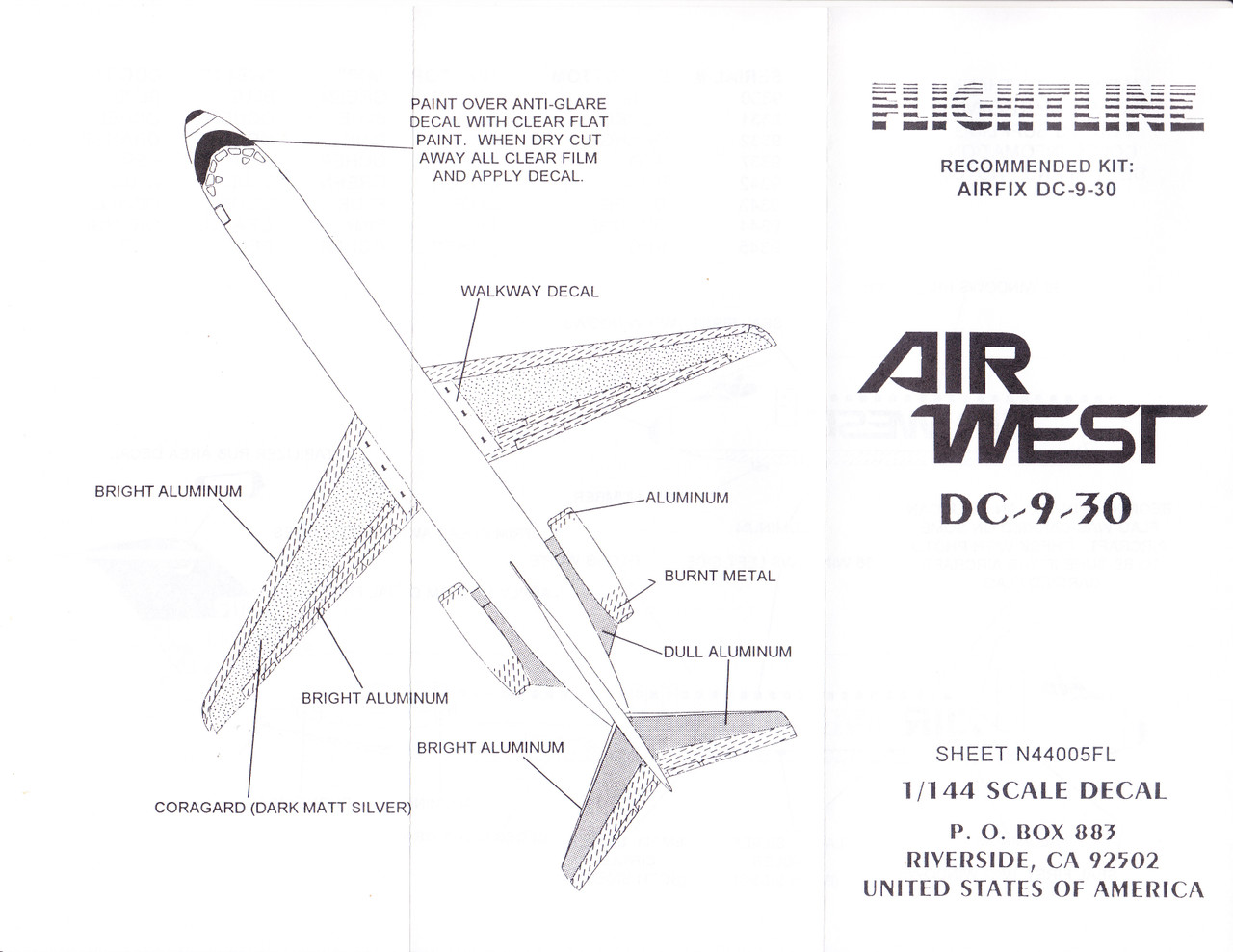 Hughes Airwest Dc 10