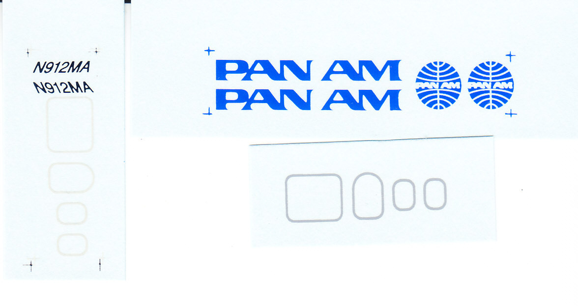 144 Scale Decal Pan Am Express DHC-6 Twin Otter