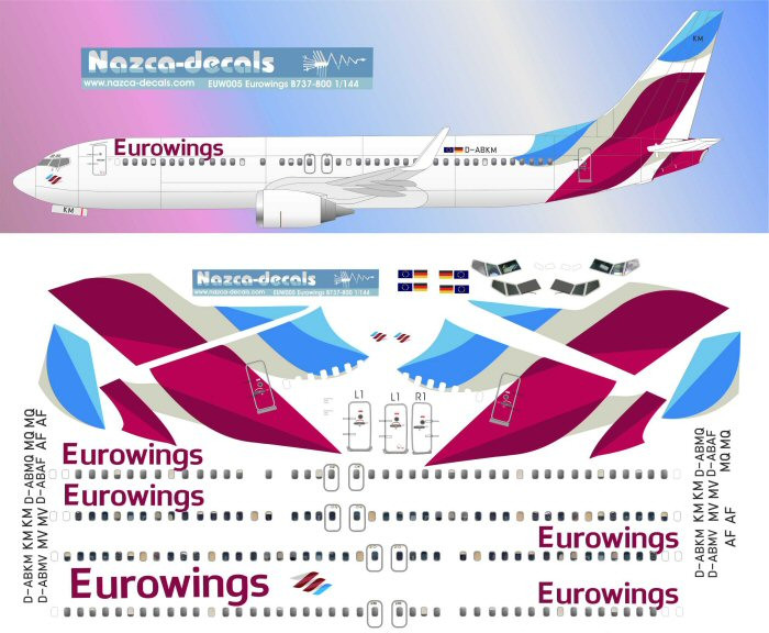 Decals By Aircraft - BOEING - 737 - Page 1 - JoyDecals.com
