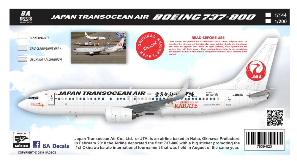 Decals By Aircraft - BOEING - 737 - Page 1 - JoyDecals.com