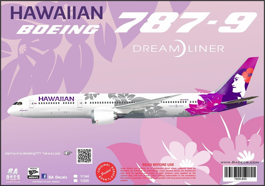Decals By Aircraft - BOEING - 787 - Page 1 - JoyDecals.com
