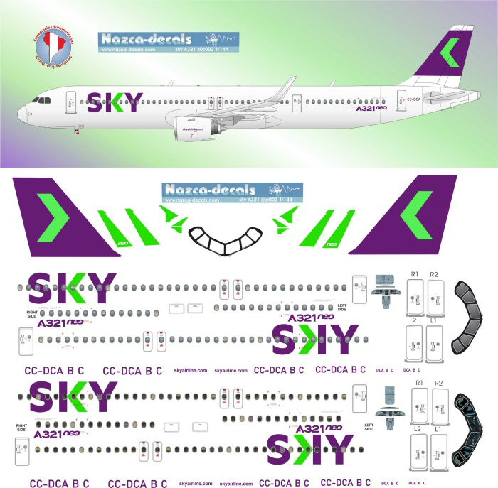Nazca Decals