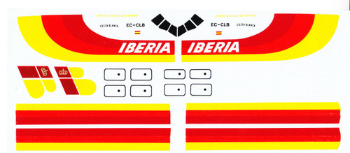1/144 Scale Decal Iberia DC10-30.