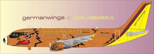 1/144 Scale Decal Germanwings Bearbus A-319
