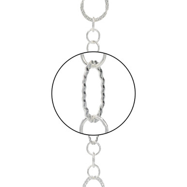 Cadena Fantasía modelo 001S123+1 de Plata A METROS - DIÁMETRO 16.20 ...