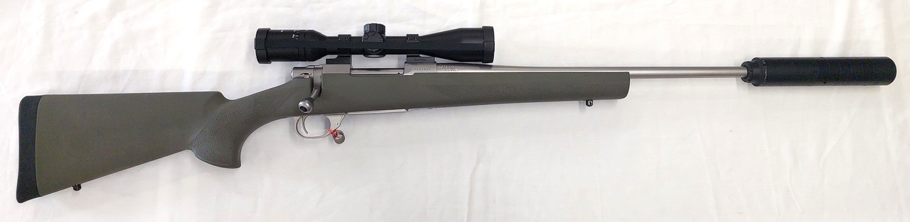 223 HOWA STAINLESS 20" LIGHT WEIGHT SCOPED SUPPRESSED RIFLE PACKAGE