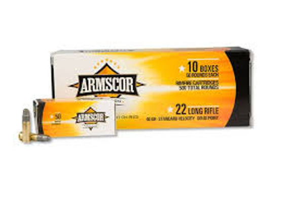 22LR 40GR SUBSONIC ARMSCOR RIMFIRE 50 ROUNDS